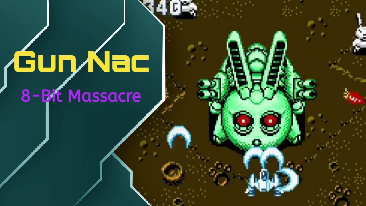 Gun-Nac - NES (Areas 1,2,3,4) - YouTube