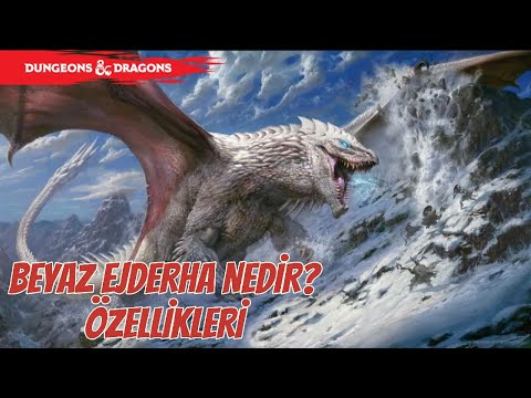 WHİTE DRAGON (BEYAZ EJDERHA) NEDİR? ÖZELLİKLERİ  | DND LORE