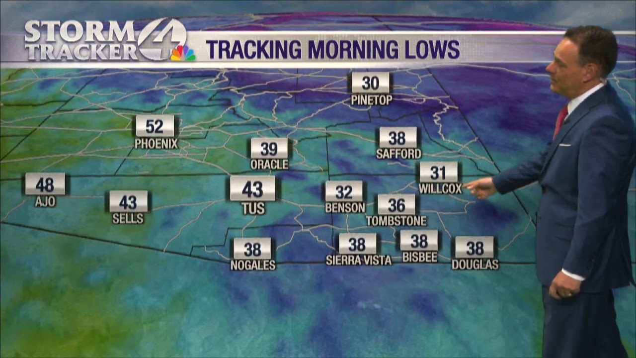 Windy at times today with light showers on tap tomorrow! - YouTube