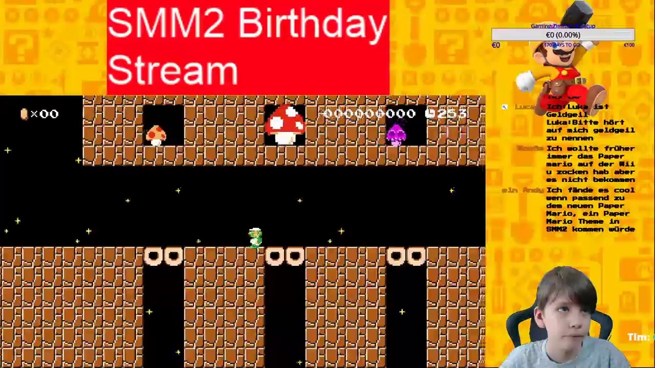 Happy Birthday SMM2 - Super Expert mehr als 1 Levelschaffen - YouTube