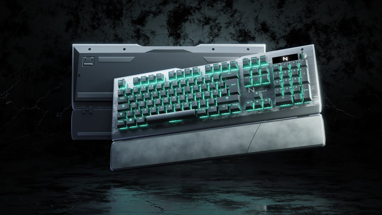 Gaming Keyboard Commercial Showcase | Blender 3D Animation | 4K - YouTube