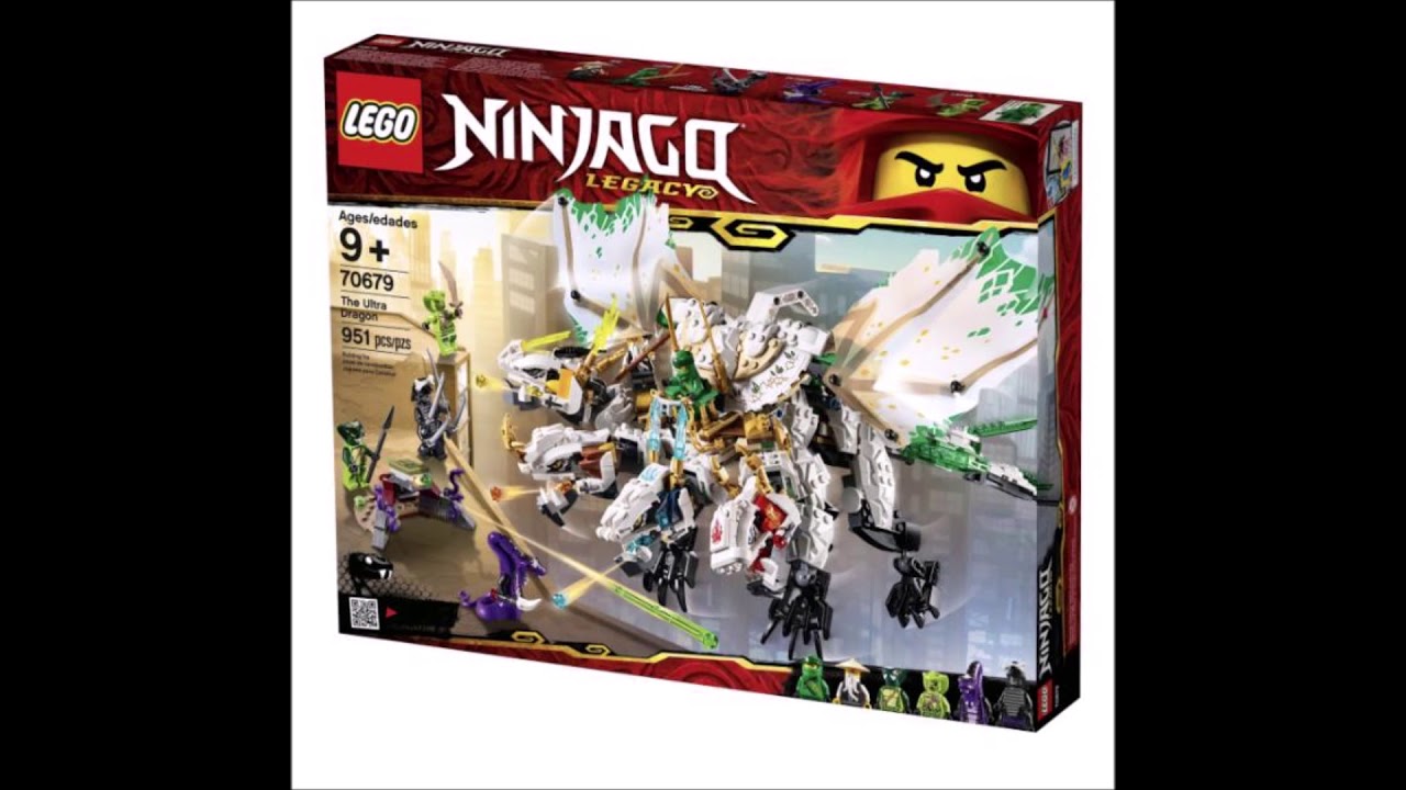 Ninjago Legacy The Ultra dragon set Revealed 2019 my thoughts - YouTube