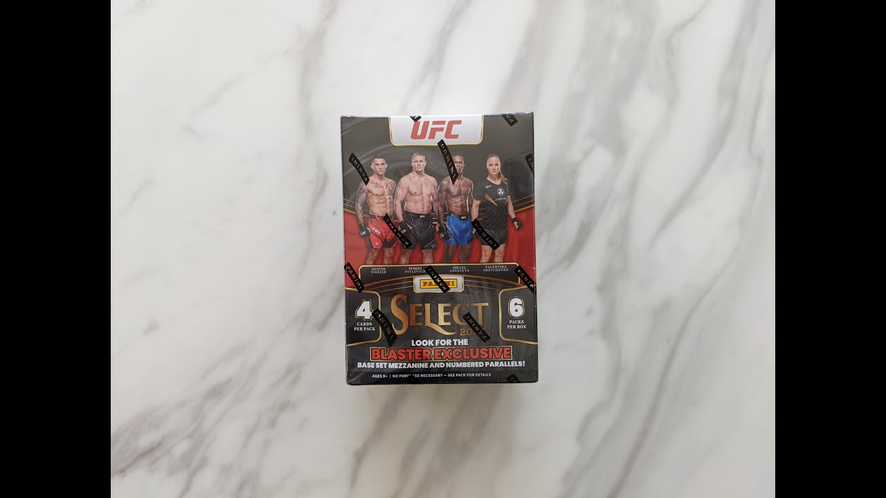 [Cards] 2023 Panini UFC Select Blaster Box Unboxing #1 - YouTube