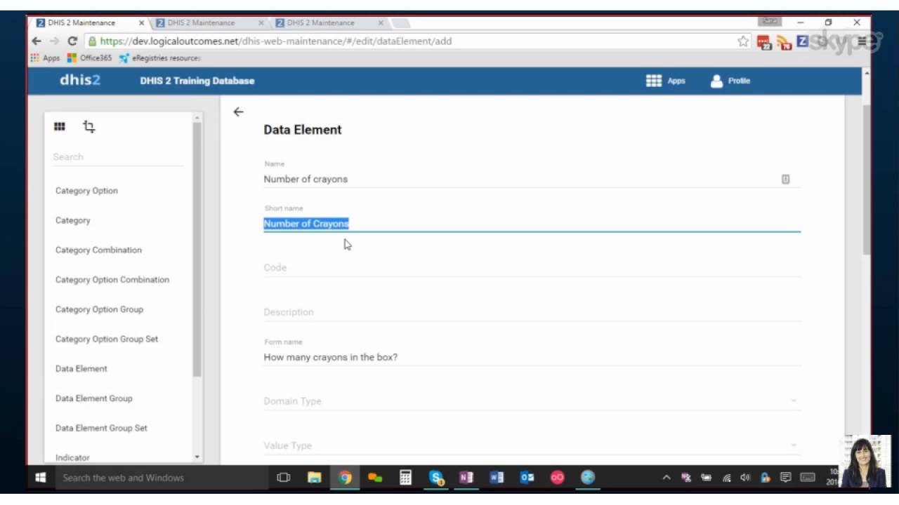DHIS2 Assignment: Creating Data Elements - YouTube
