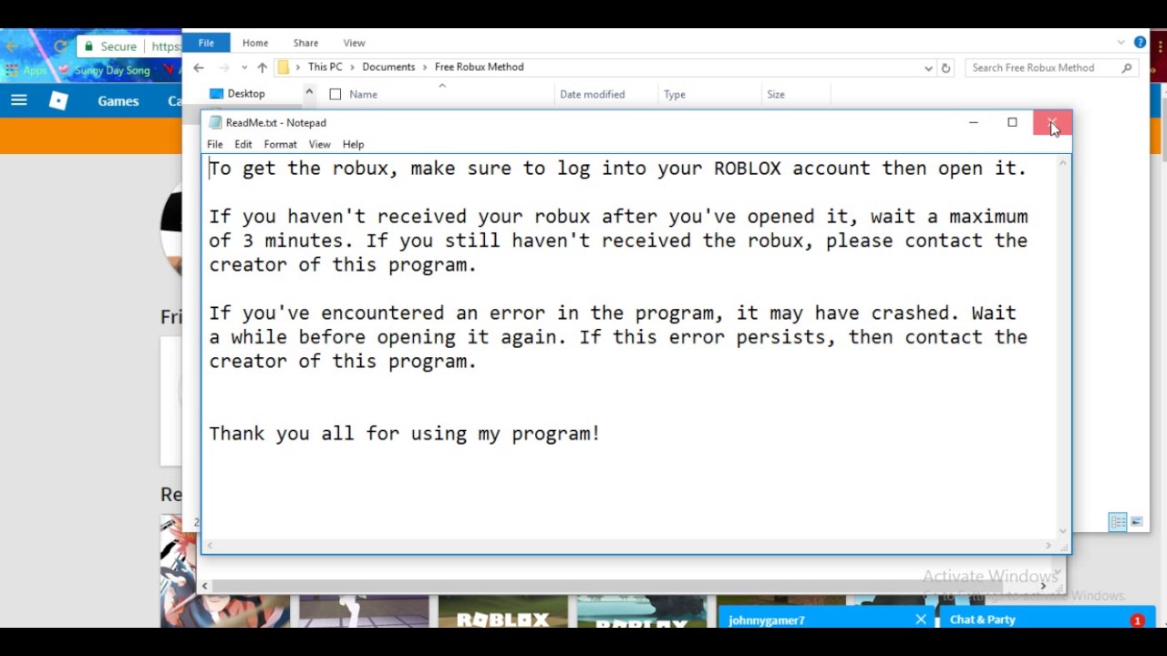 FREE ROBUX METHOD 2017! - YouTube