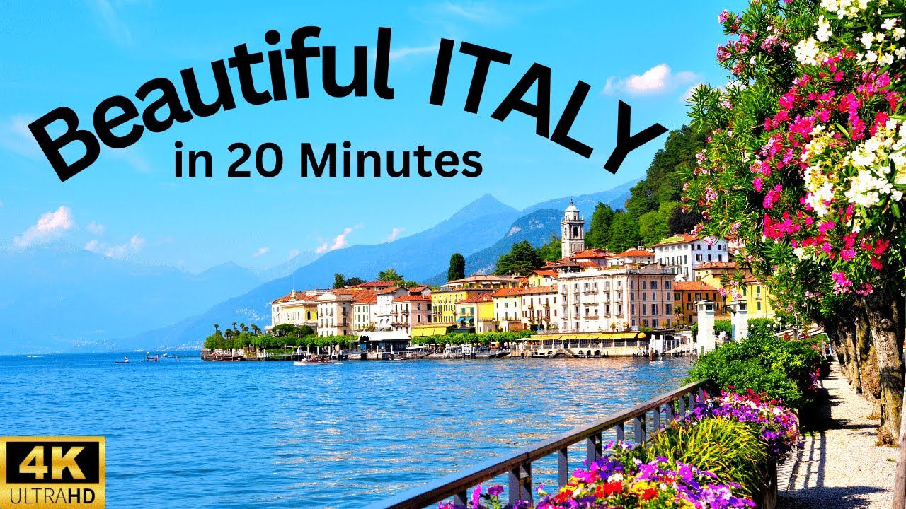 Discover beautiful ITALY 4k in 20 Minutes - Relaxing and Calming Video ...