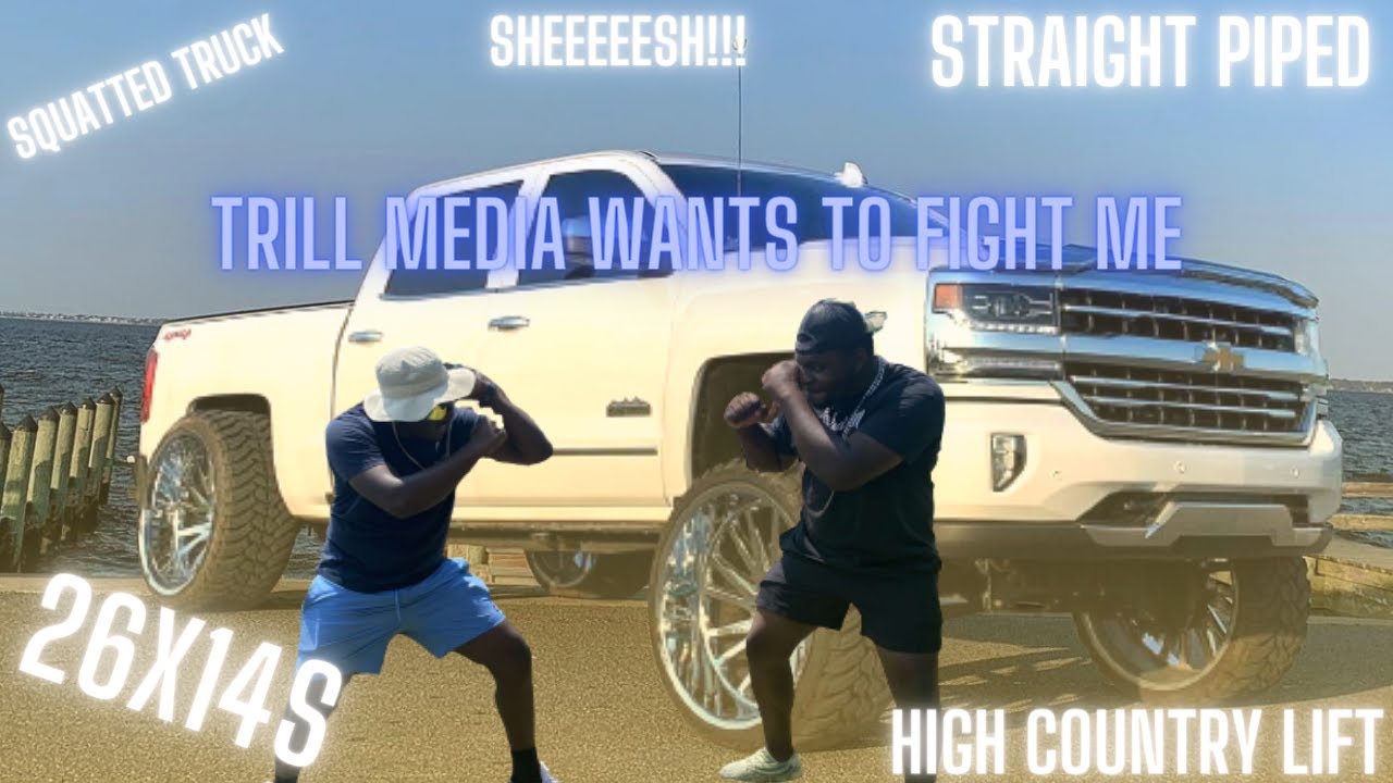 26x14 On Squatted Chevy Silverado| Tuff Wheels | 37’s | Squatted Trucks ...