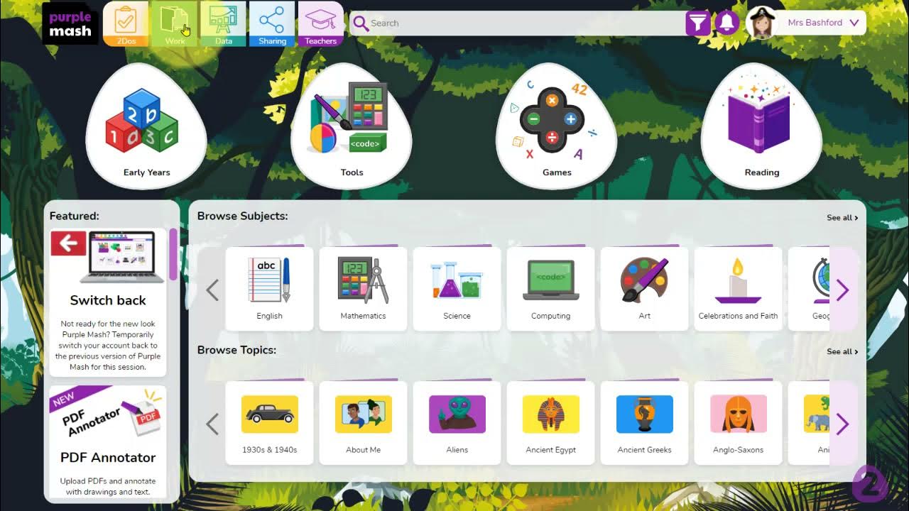 New look Purple Mash 2021 | Webinar | Purple Mash | 2Simple - YouTube