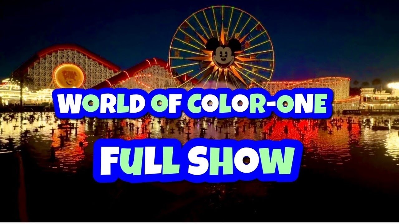 World of Color-ONE | Full Show | Including the Inside Out 2 Pre-Show ...