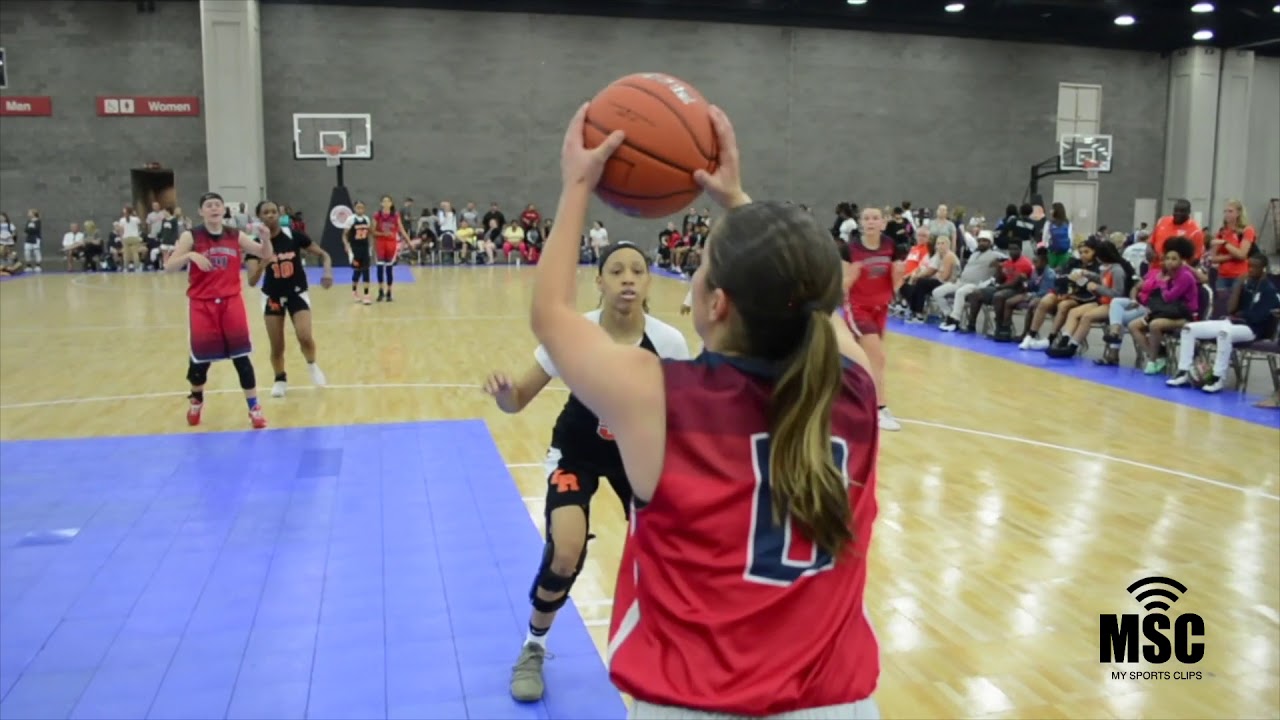 Lady Reign Basketball 15u - 17u highlights - YouTube
