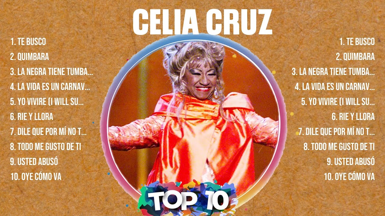 Celia Cruz ~ Românticas Álbum Completo 10 Grandes Sucessos - YouTube