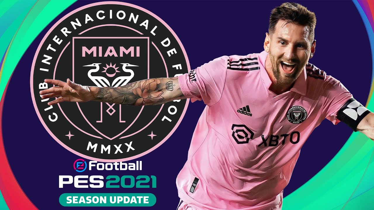 JOGUE COMO A INTER MIAMI DE MESSI NO PES 2021 | eFootball PES 2021 ...