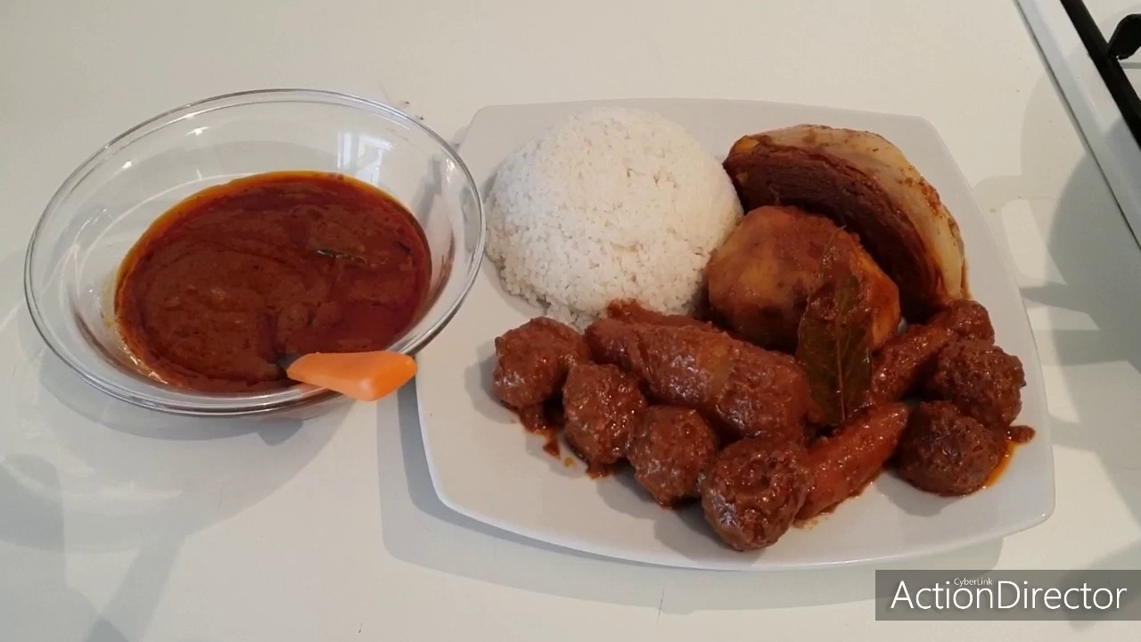 Mafé boulettes viande hachée - YouTube