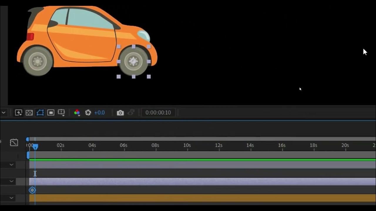 Simple Car moving animation in Adobe After Effects - YouTube