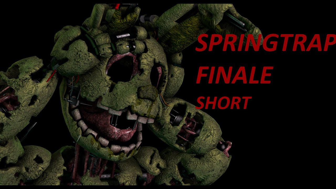 (fnaf/sfm)Springtrap finale challenge remake (short) #ch1castyleremake2 - YouTube