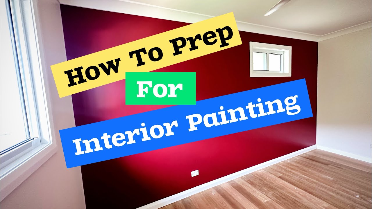 Interior painting step by step - YouTube