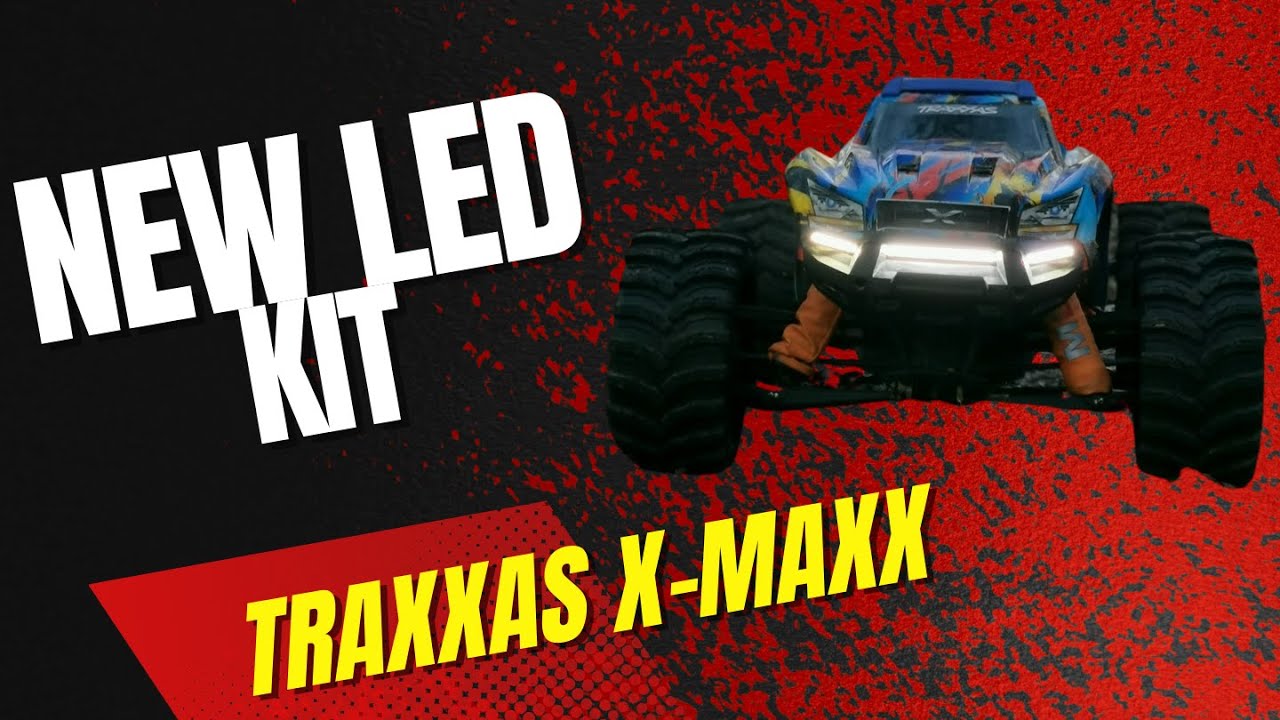 Traxxas X-Maxx Bash & Blast Kit - Mega LED upgrade! - YouTube