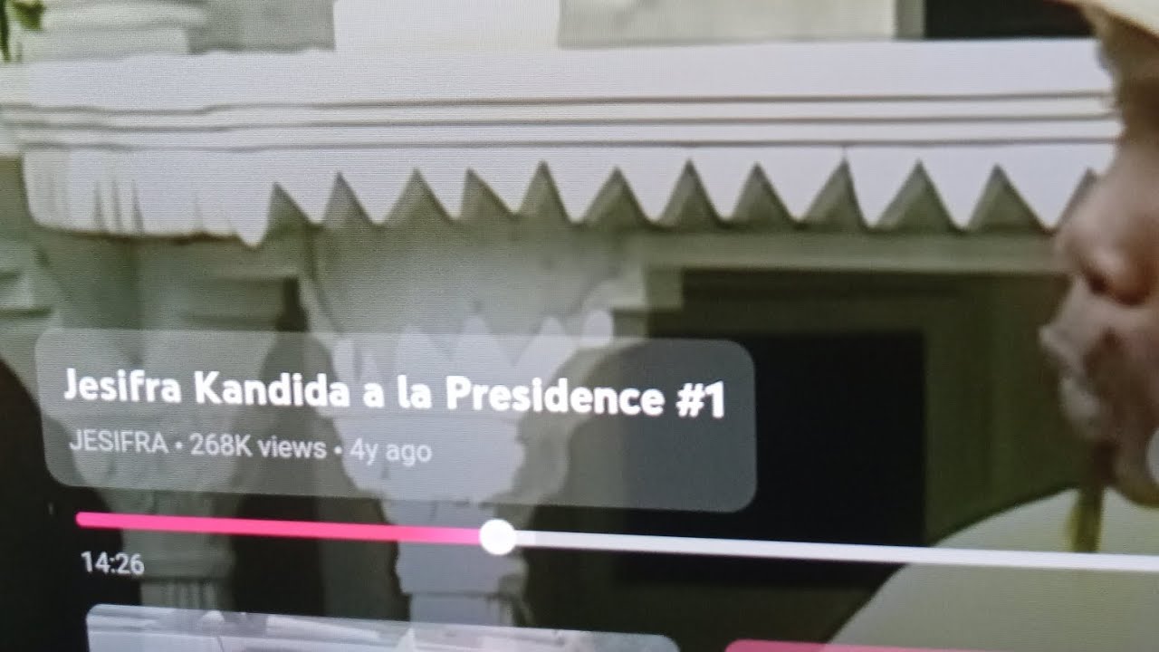 JESIFRA KANDIDA A LA PRESIDENCE #1 - YouTube