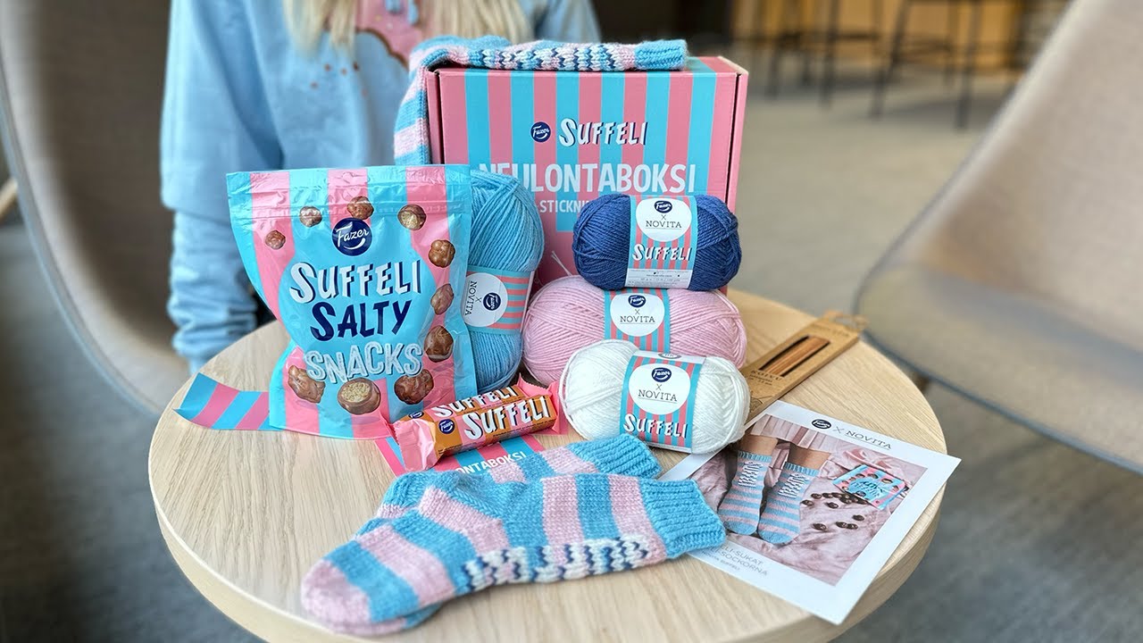 Fazer x Novita Suffeli -neulontaboksi saa jatkoa uusissa väreissä ...