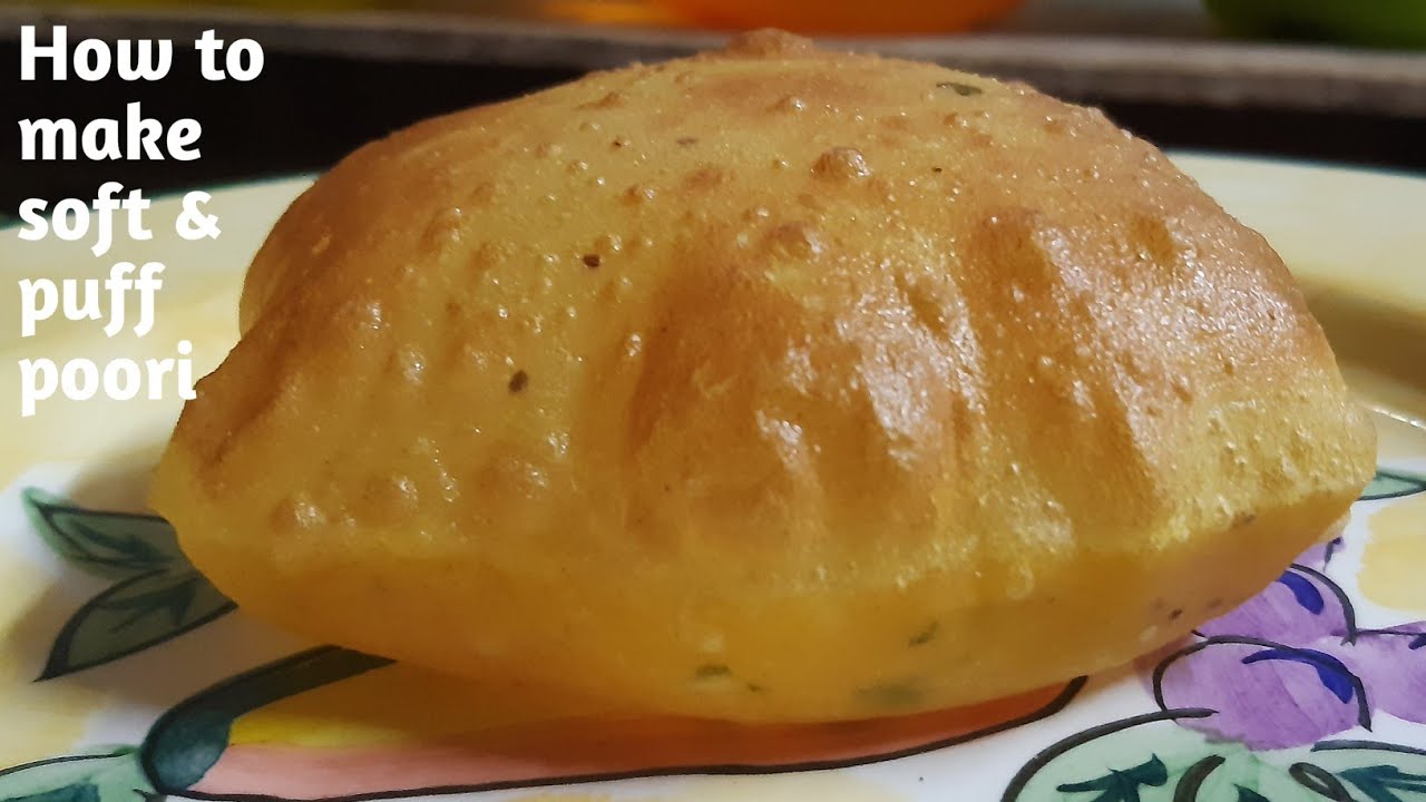 Poori recipe | how to make poori | Wheat poori recipe | how to make ...