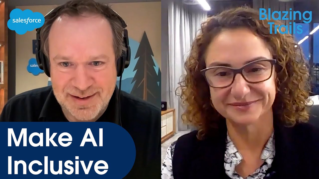 How to Make AI Inclusive w/ DeepMind COO | Blazing Trails | Salesforce ...