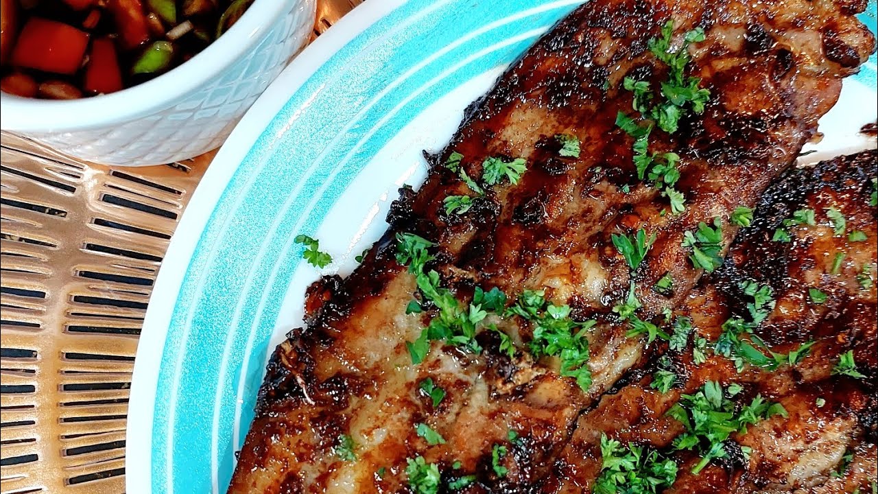 PAN GRILLED LIEMPO👌 - YouTube