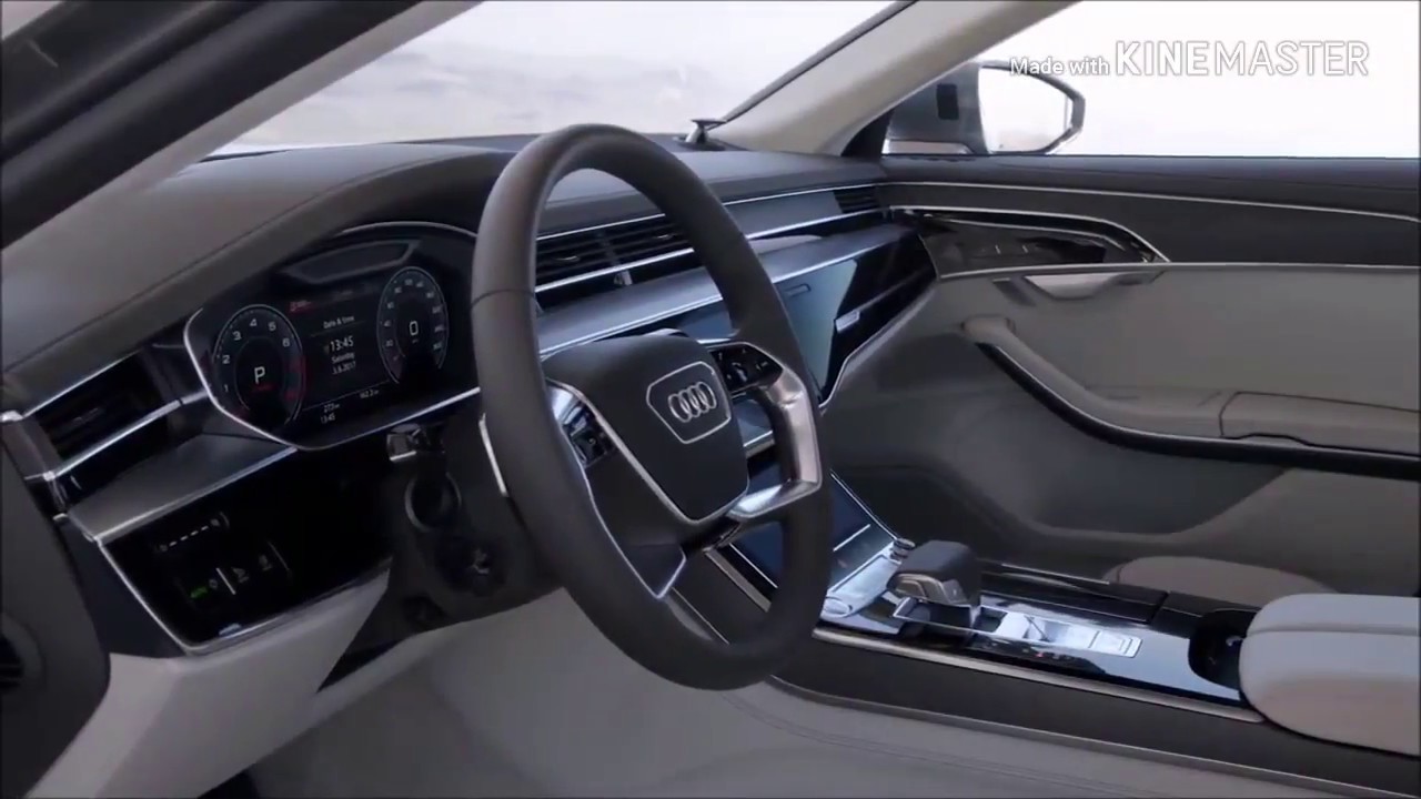 2018 Audi A8 - interior - YouTube