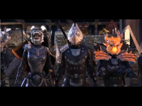 ESO (Darkshade Caverns) drop helmet Engine Guardian w/Equinox flame ...