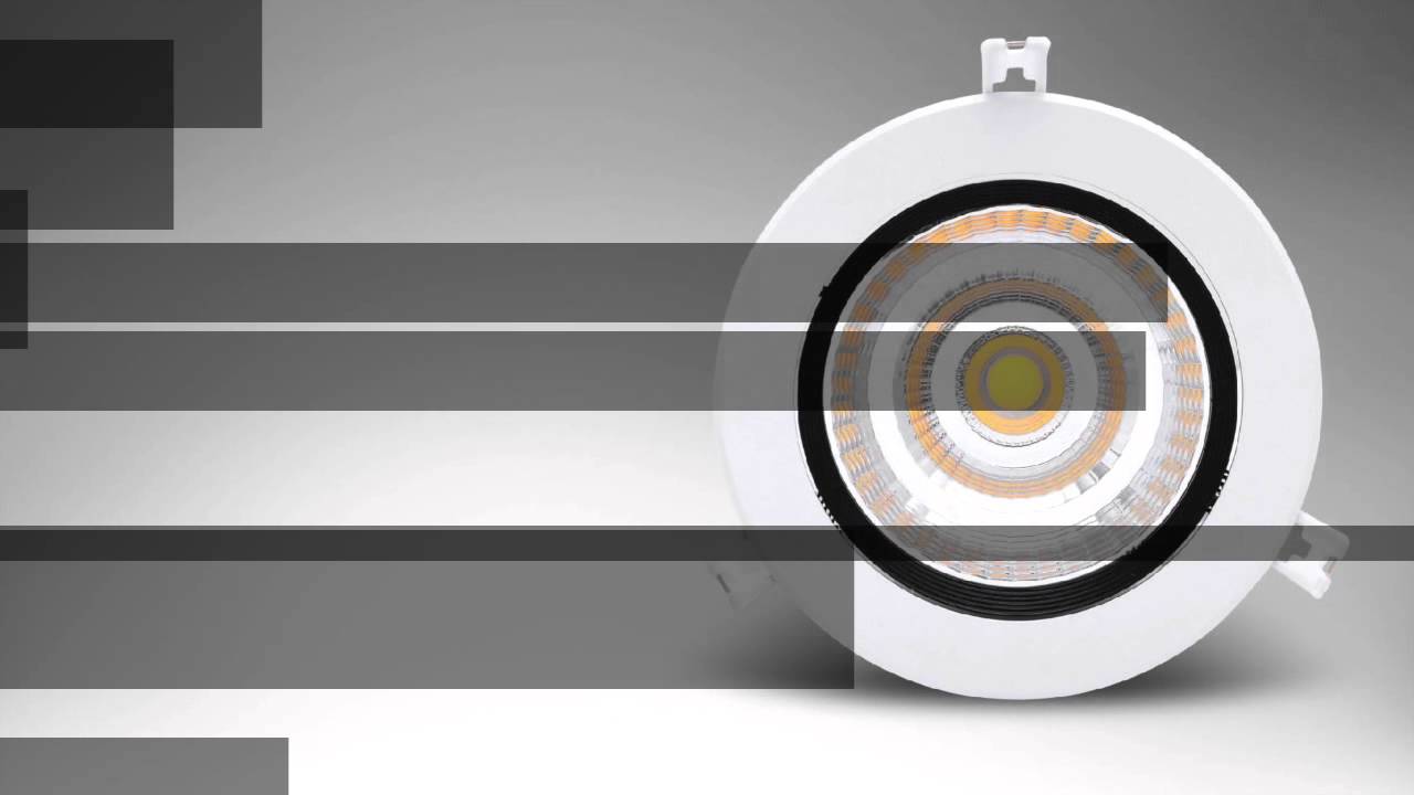 LUMAN Lighting Core - LED COB Down Light - YouTube