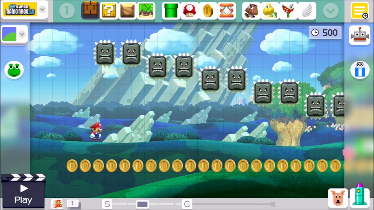 Making A Hard Level - Super Mario Maker - YouTube