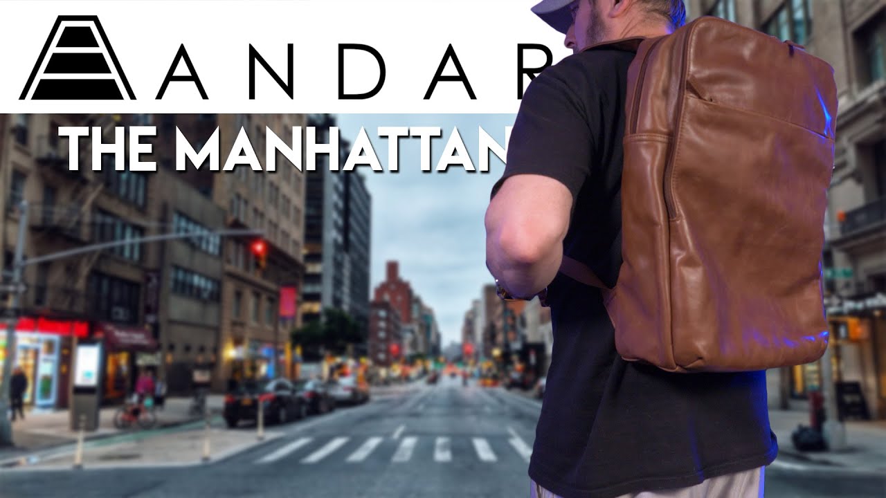 This backpack is a leather lovers' dream! The Manhattan from Andar ...