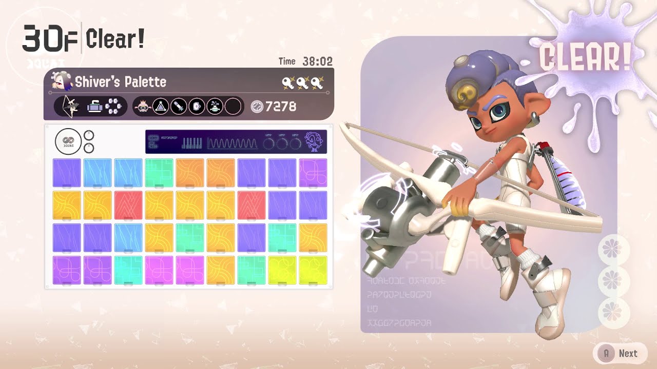 Splatoon 3: Side Order - Shiver's Palette 100% (Tri-Stringer) [No ...