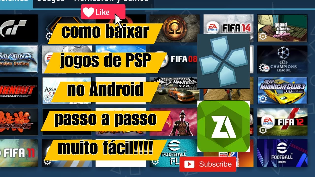 como instalar jogos ppsspp no Android fácil,simples e rápido #jogos #android #championsleague ...