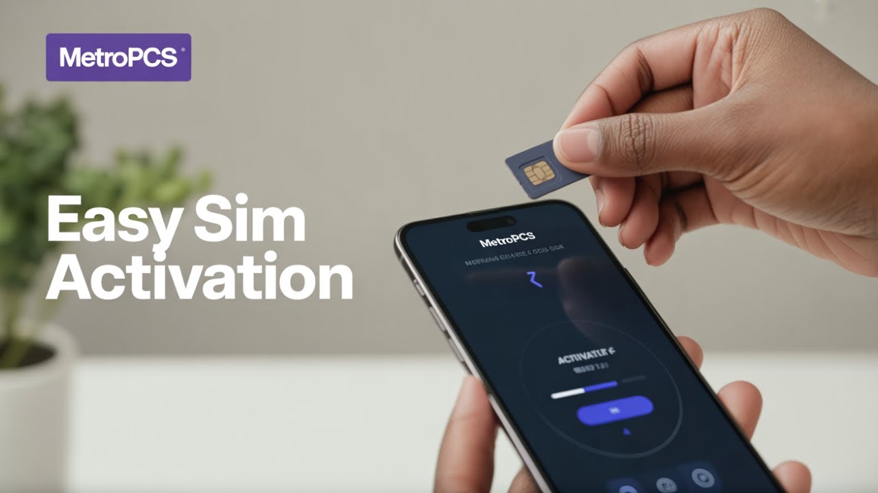 How To Activate MetroPCS SIM Card - full tutorial - YouTube