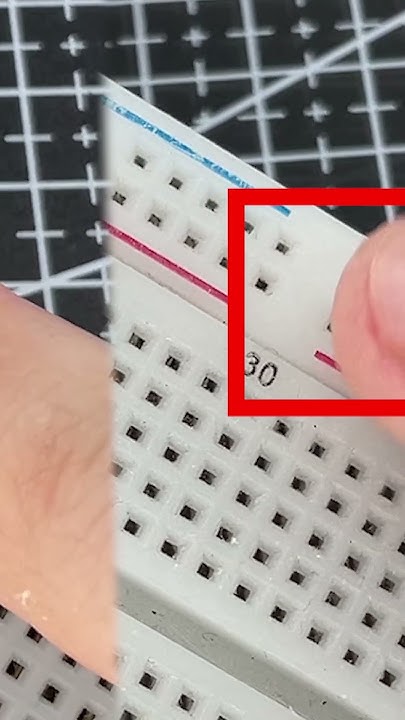 🔧 How to Use a Breadboard: Beginner Tips - YouTube