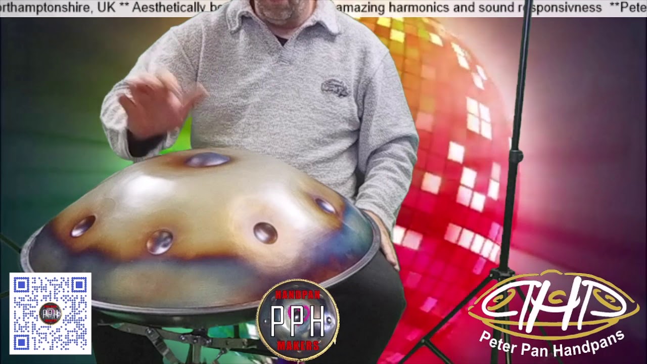 Lovely guy and great handpan player on a PeterPan Handpan OXALIS ...