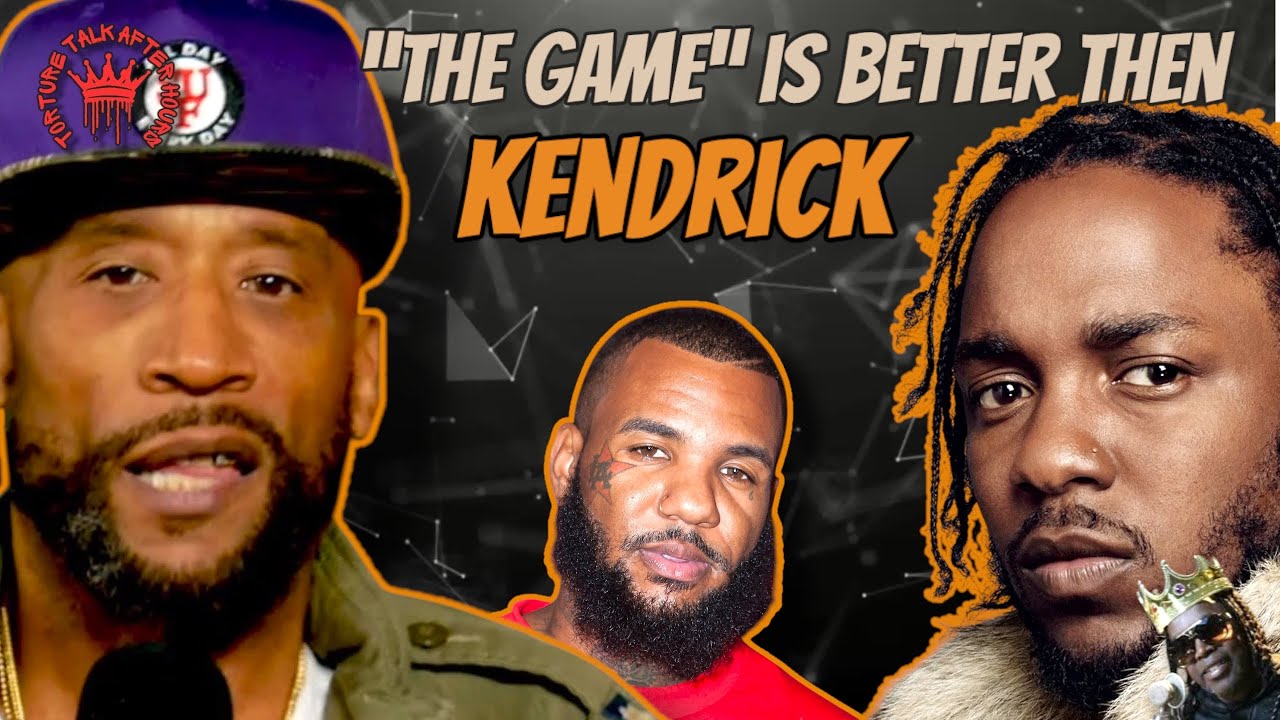 Lord Jamar says ⁠@TheGameVideo is a better rapper then ⁠@kendricklamar ...
