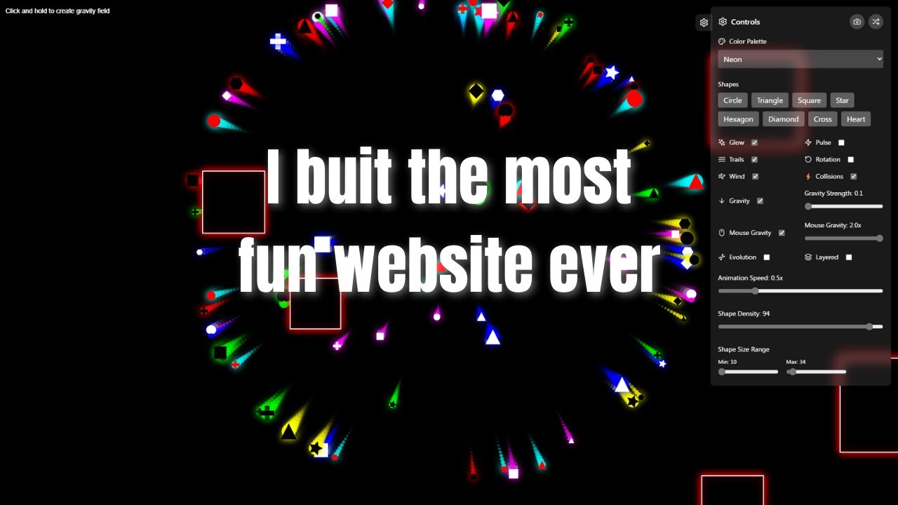 I built the most fun website ever | WIP - YouTube