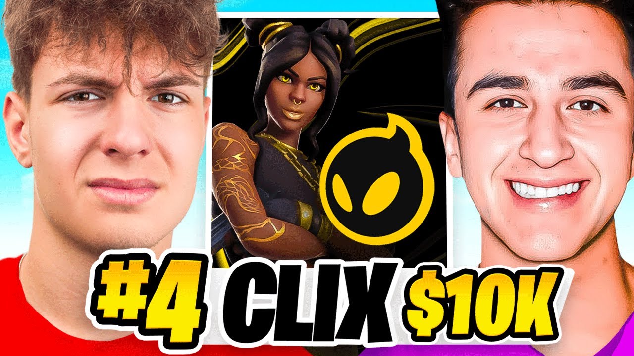 Clix 4TH PLACE in $10,000 Tournament 🏆 - YouTube