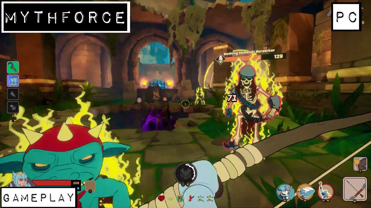 MythForce - Gameplay - PC Demo - YouTube
