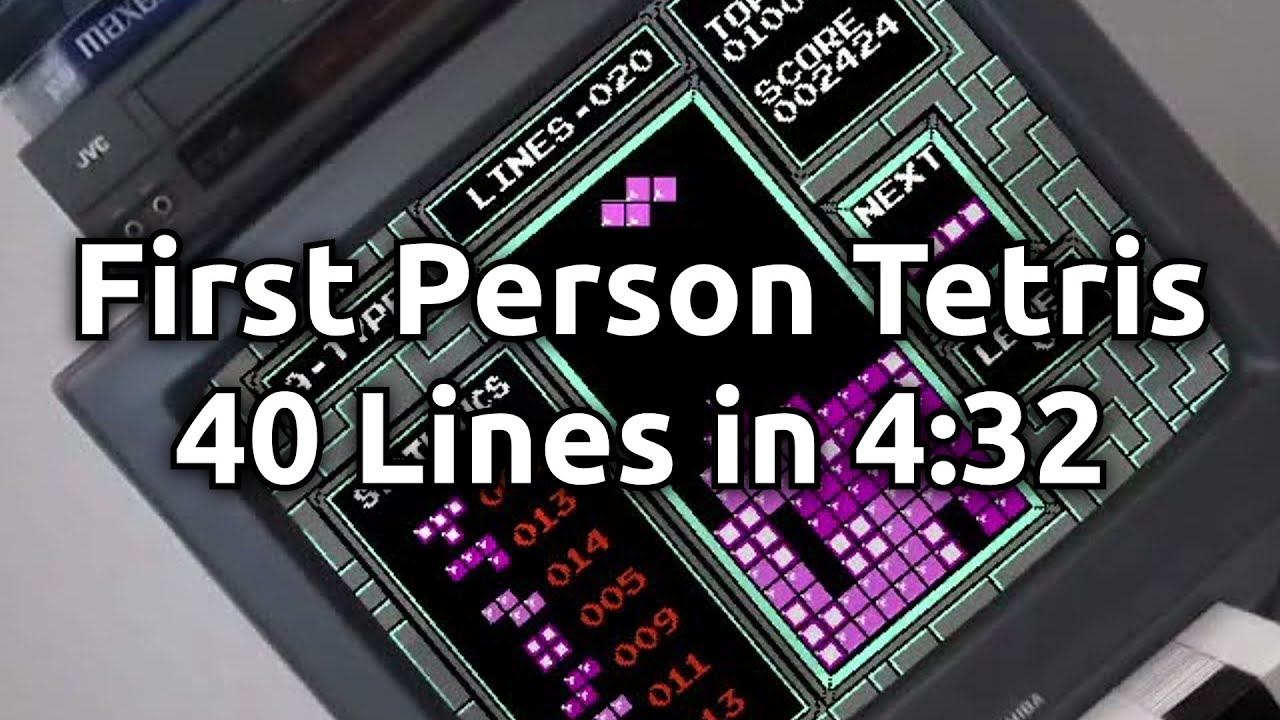 First Person Tetris - 40 Lines (Normal, Web) in 4:32 - YouTube