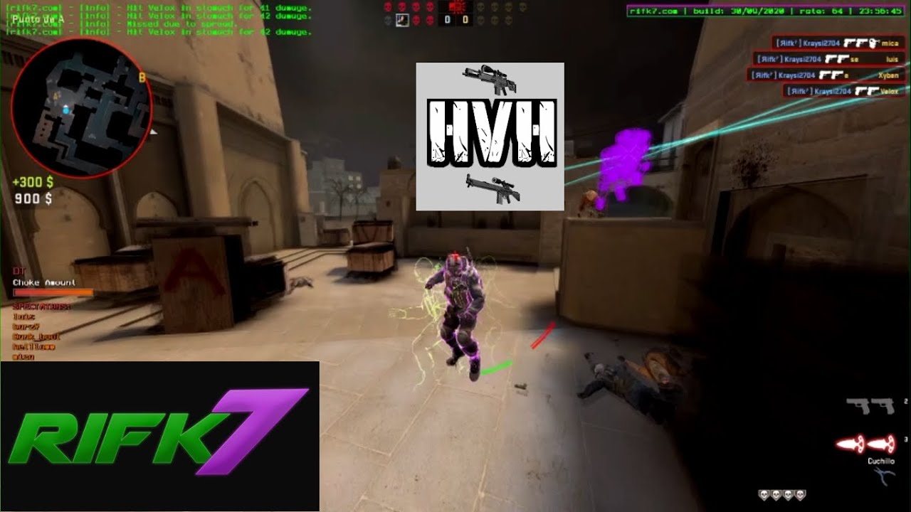 First Day With RIFK7 || HvH - YouTube