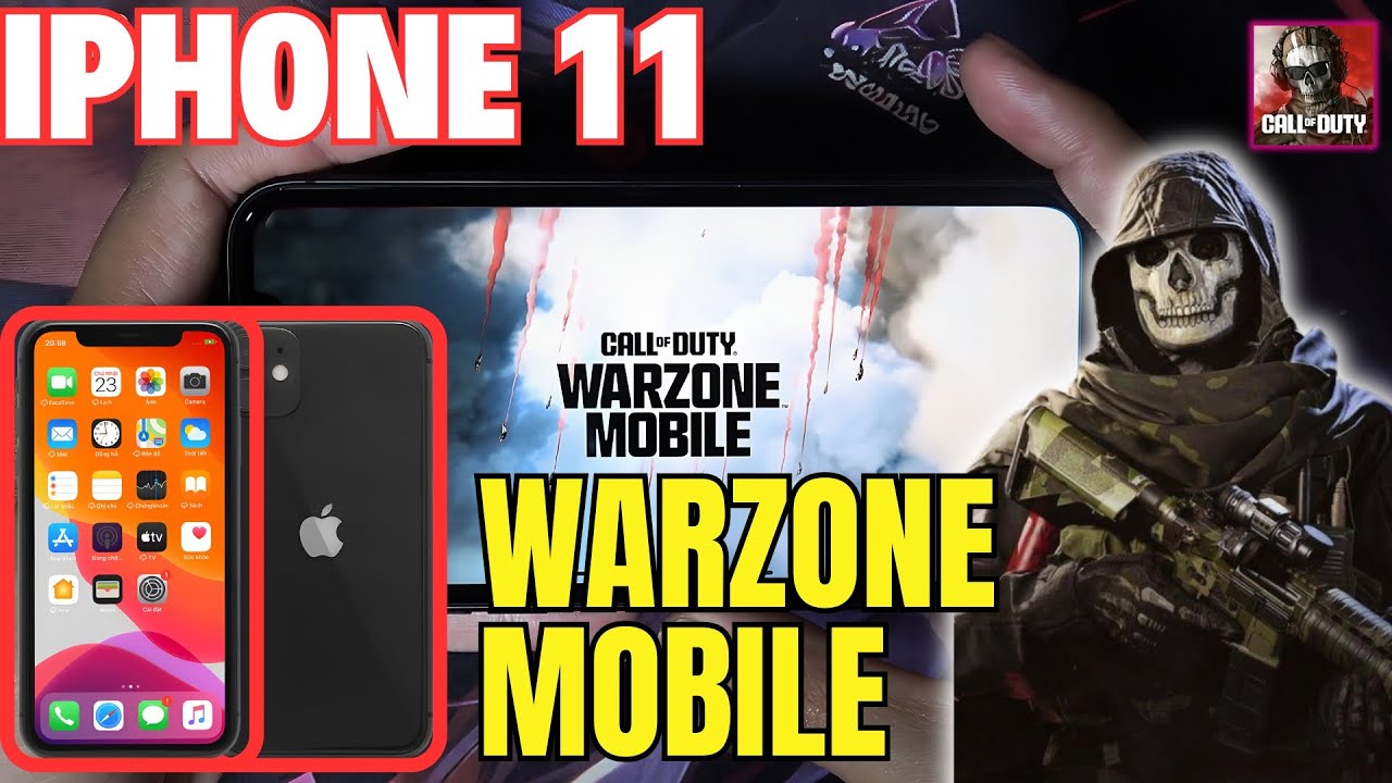 iPhone 11 test game Call of Duty Warzone Mobile - YouTube