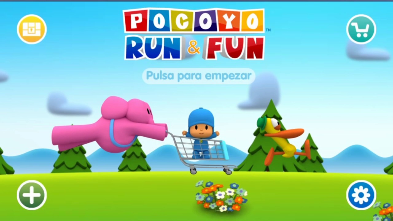 Pocoyo Run & Fun -Pocoyo, Pato y Eli - YouTube