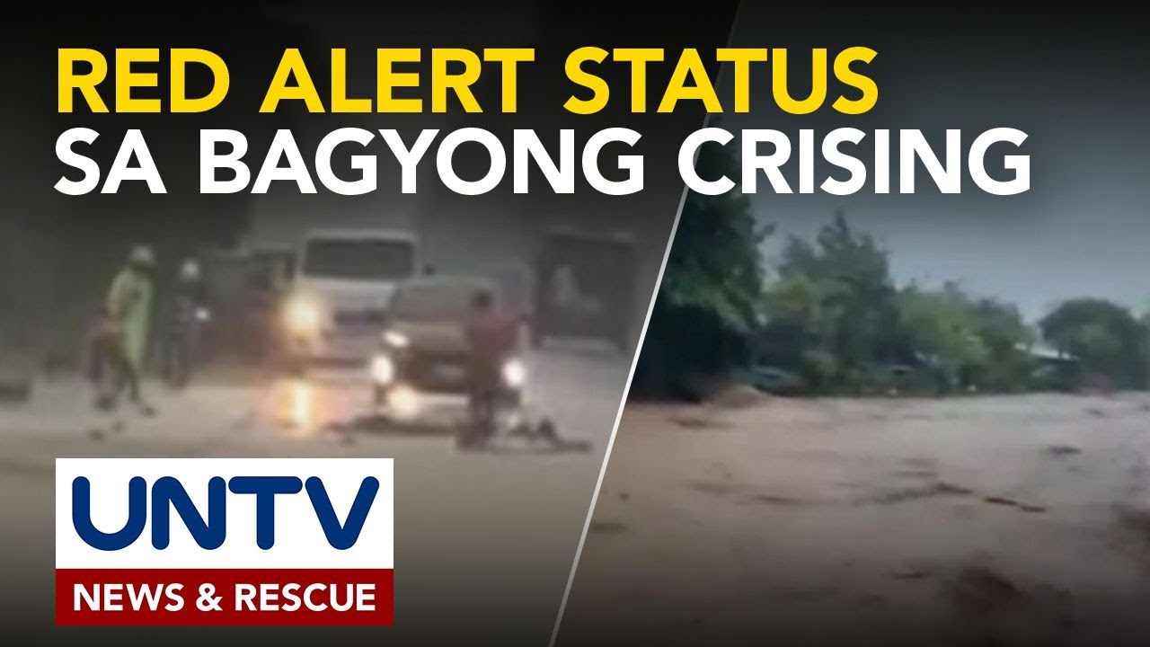 NDRRMC, naka-red alert status bilang paghahanda sa bagyong Crising ...