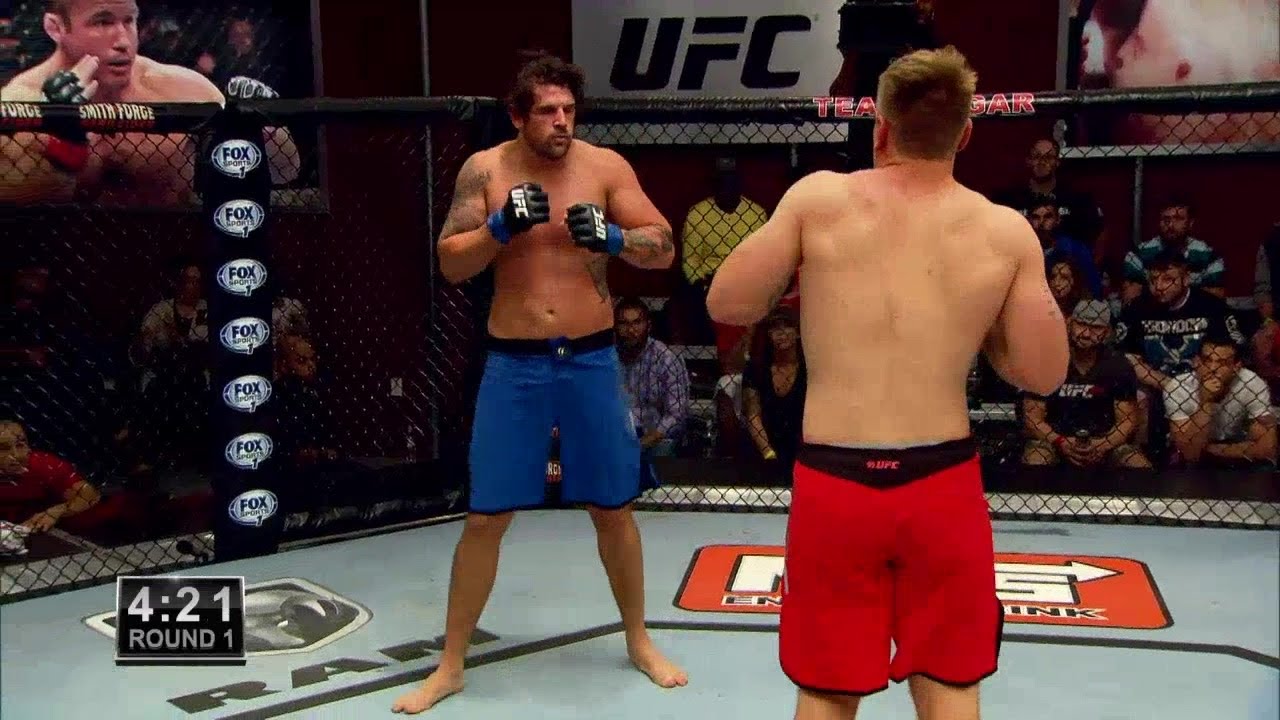 TUF 19: Elimination Fight John Poppie vs. Josh Clark - YouTube