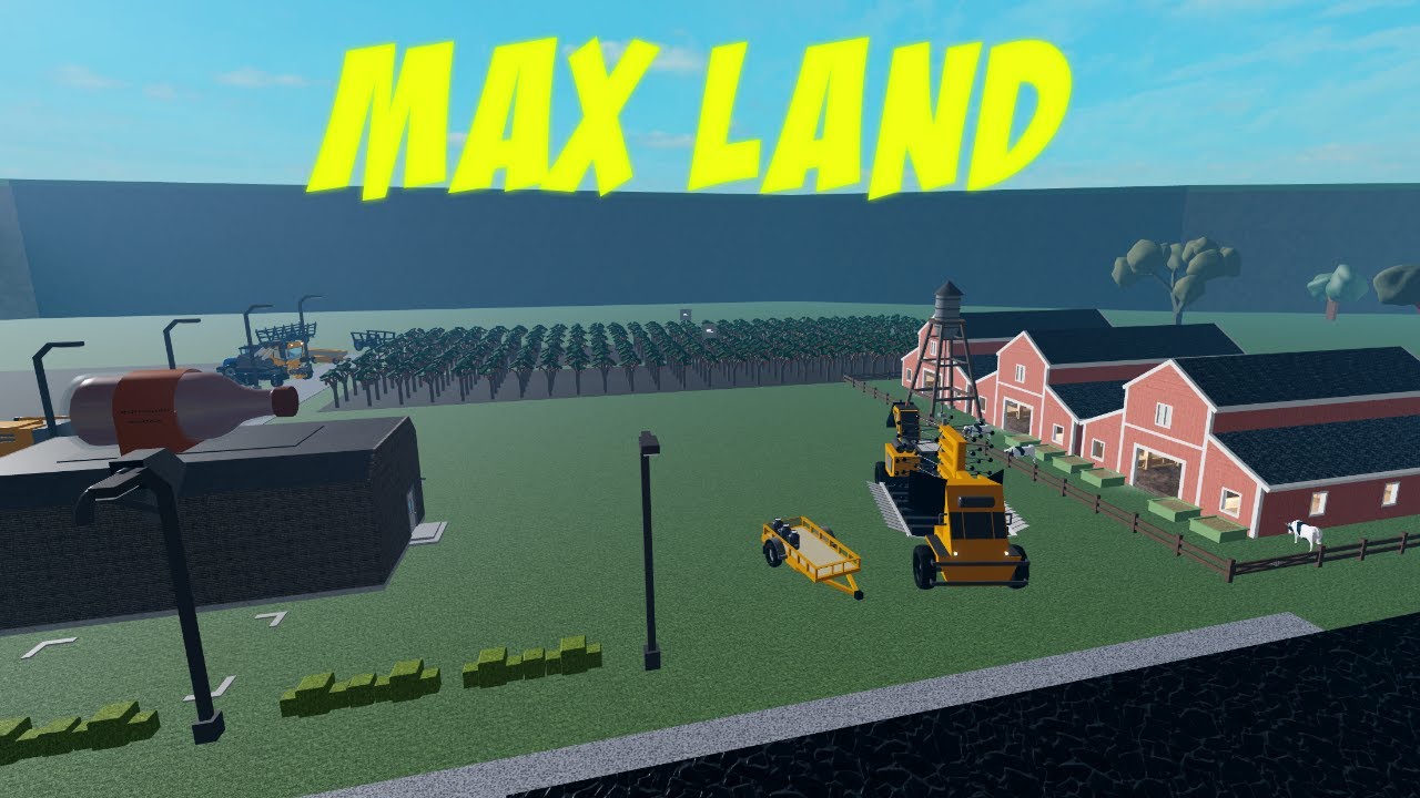 Max Land! Farm Decoration Time! Roblox Farming and Friends [CODE ...