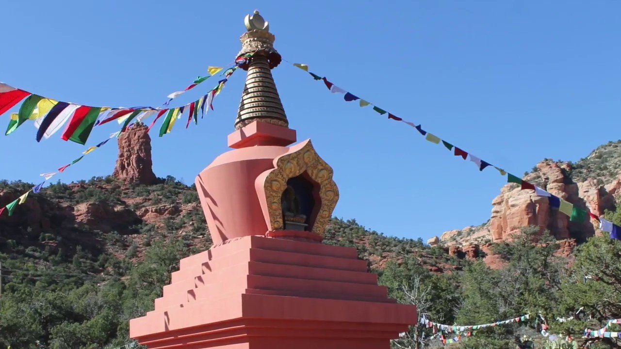 Amitabha Stupa - Tibetan Buddhist Stupa in Sedona Arizona - YouTube