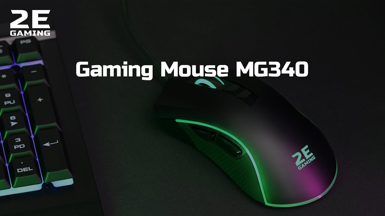 2E Gaming Mouse MG340 - YouTube