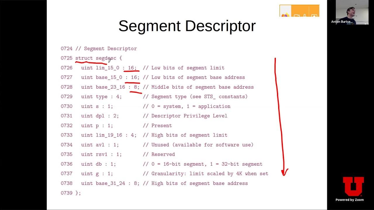 cs5460/6460 Lecture 8 - System Init (continued) - YouTube